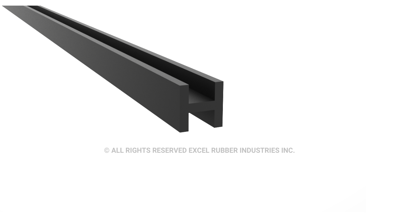 Rubber H Seal Profile | Excel Rubber