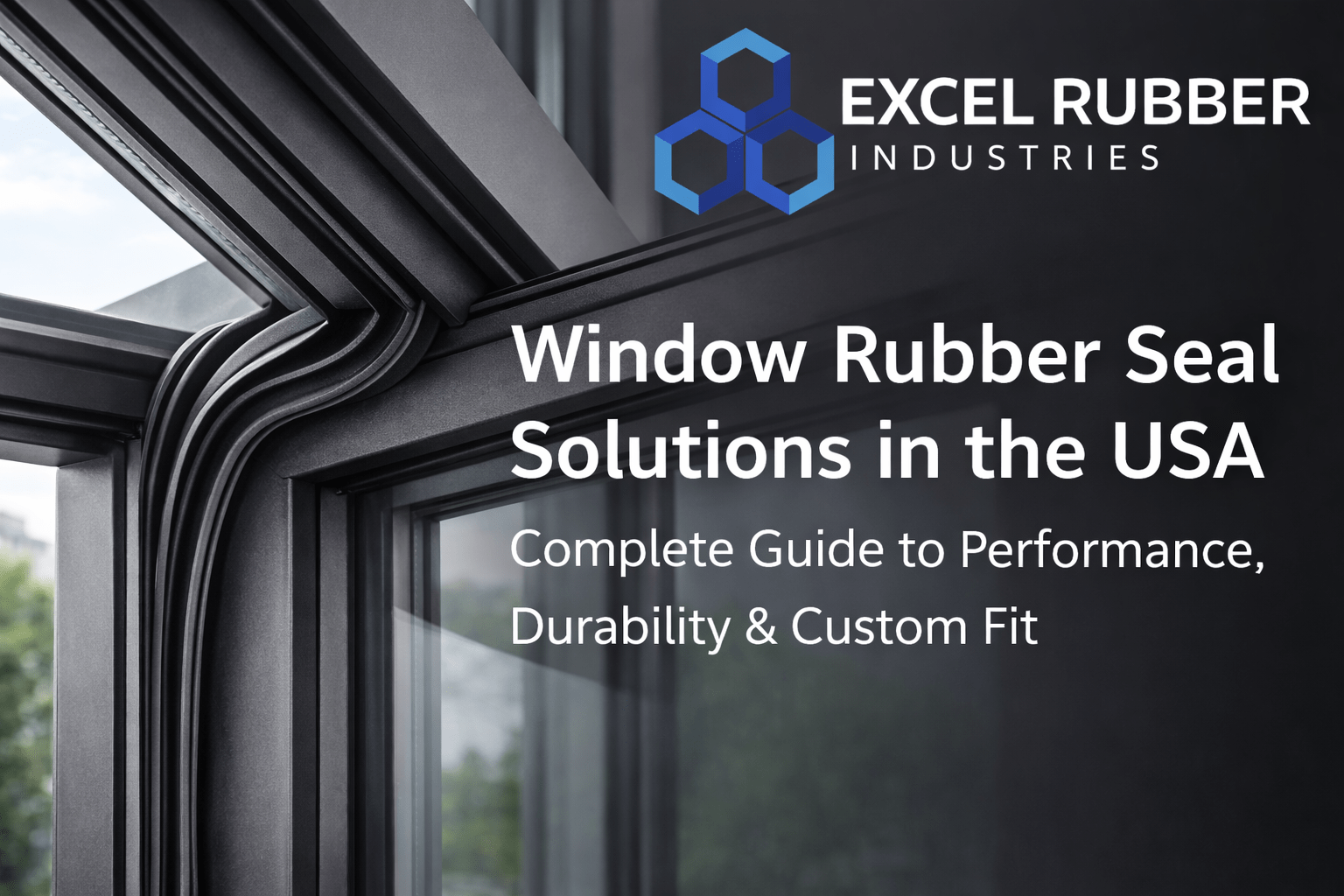 Window Rubber Seal Solutions USA | Excel Rubber Industries