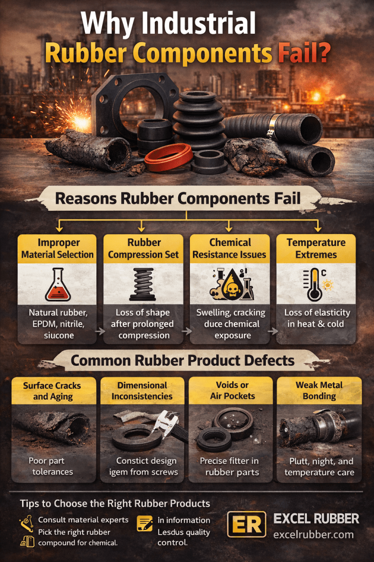 Why Industrial Rubber Products Fail | USA Experts