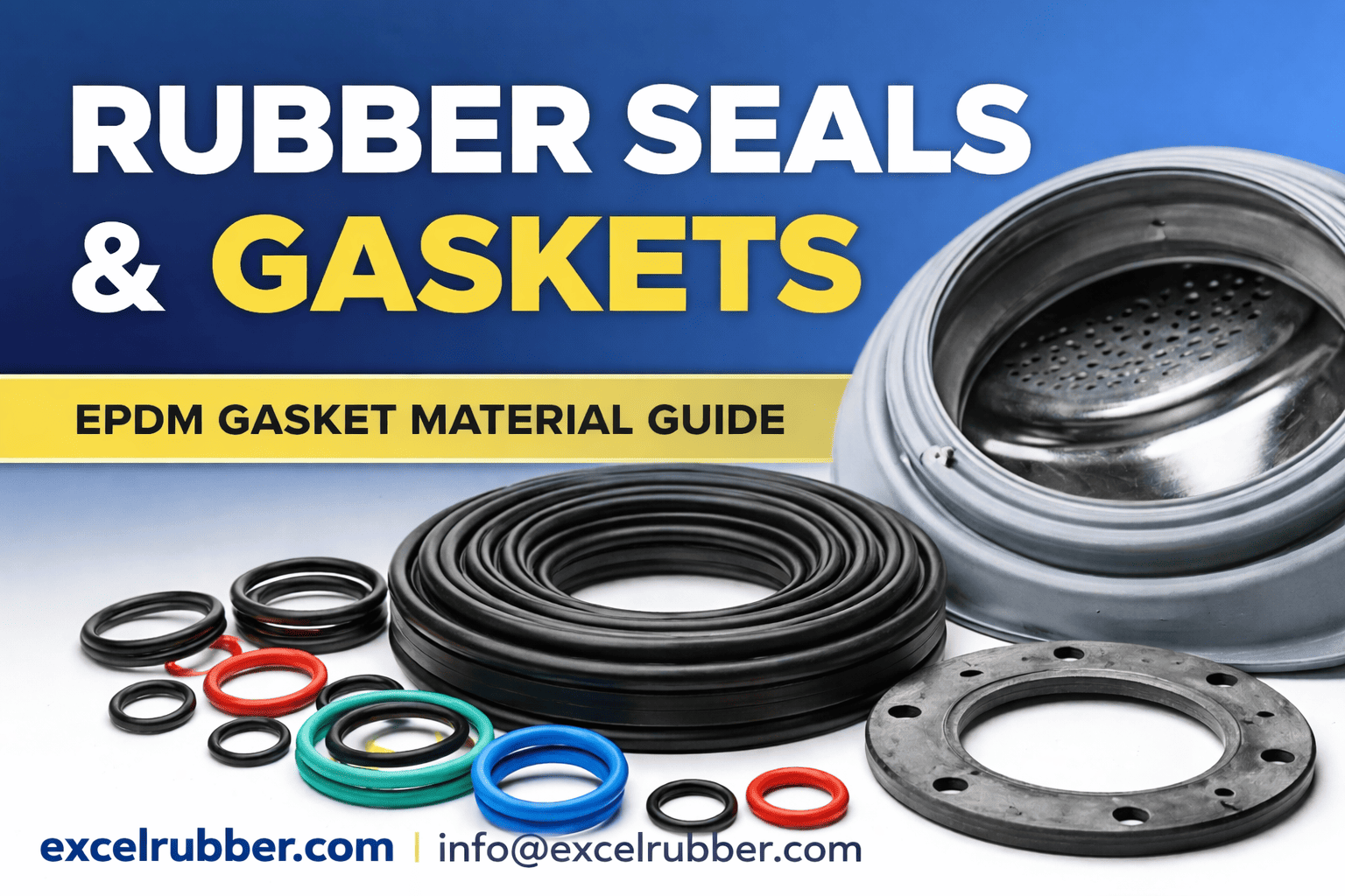 Rubber Seals and Gaskets | EPDM Gaskets & Materials Guide