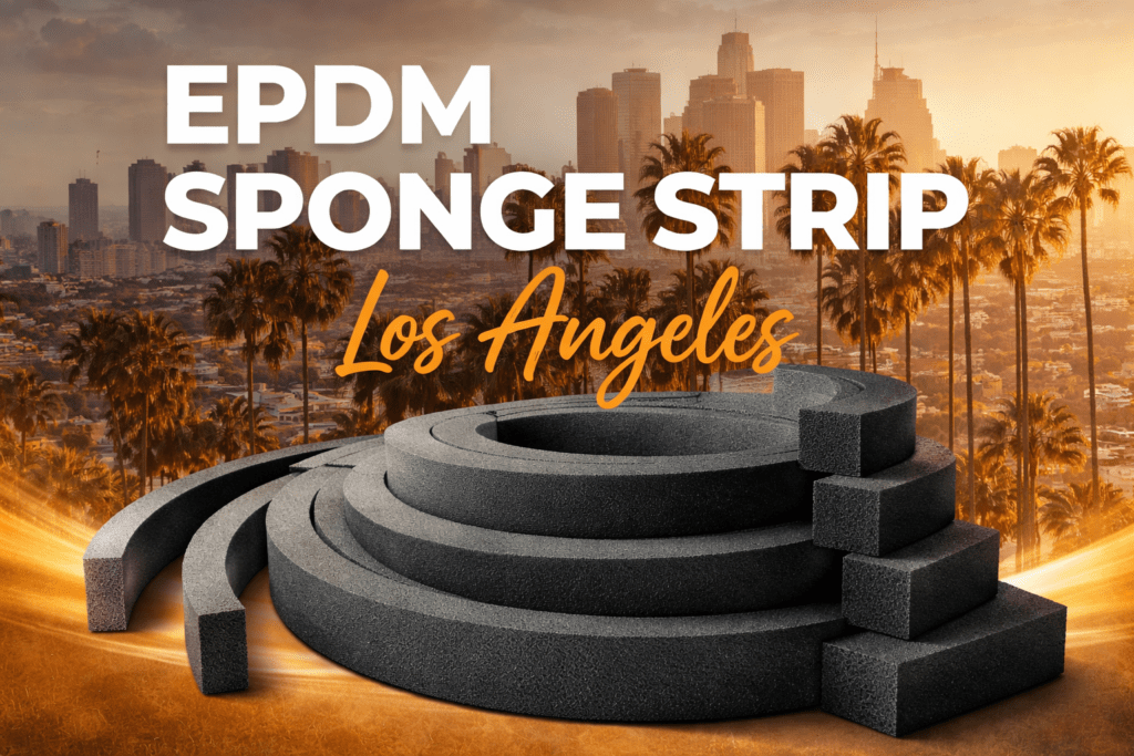 EPDM Sponge Strip Supplier Los Angeles | Excel Rubber